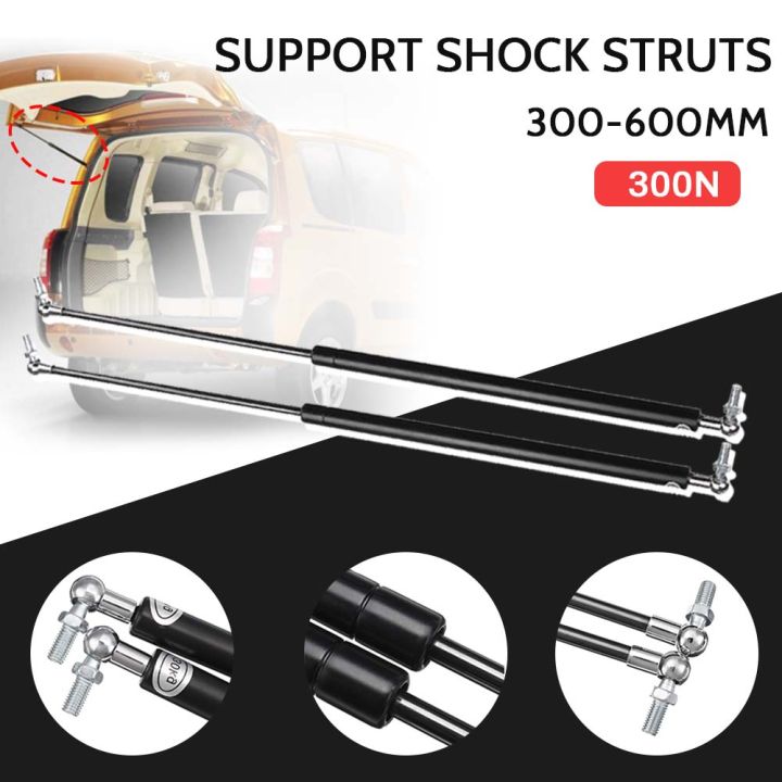 2PCS 300N Gas Struts Spring Universal Support Shock Struts 300/350/400 ...