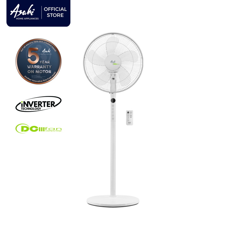 Asahi DC 6082 DC Inverter Stand Fan 16 inches | Lazada PH