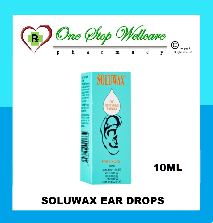 SOLUWAX EAR DROPS 10ML | Lazada