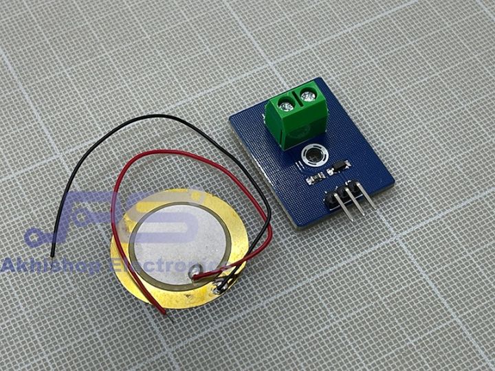 Piezoelectric Piezo Vibration Sensor with Module Sensor Gerak Piezo ...
