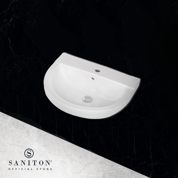 SANITON Florin SB1007 Wall Hung Basin | Lazada Singapore