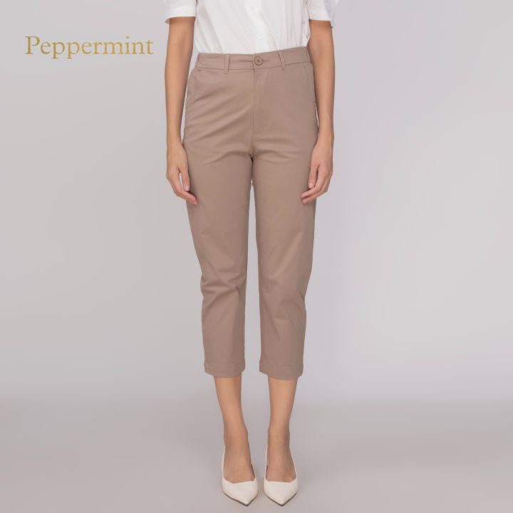 Peppermint Woman Loretta Pants (Khaki) | Lazada PH