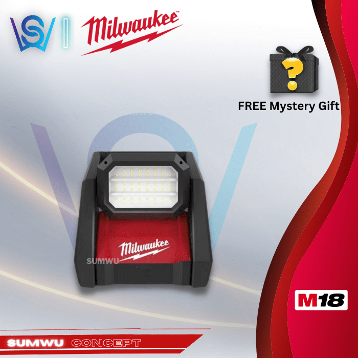MILWAUKEE M18 MILWAUKEE LED HIGH PERFORMANCE RECHARGEABLE AREA LIGHT ...