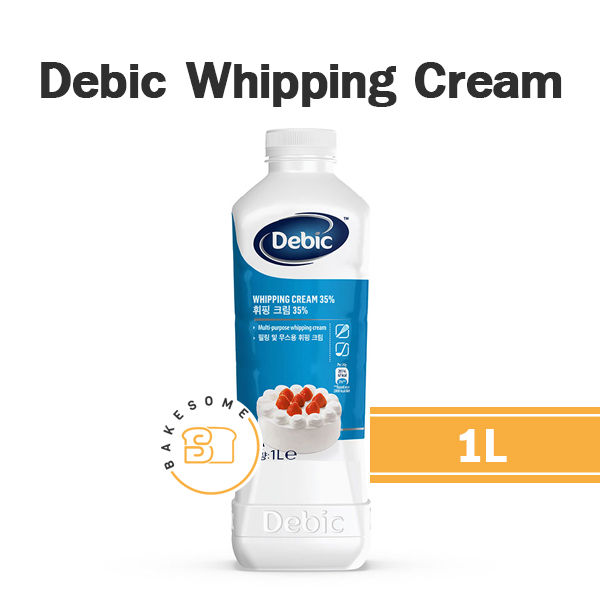 Debic Whipping Cream 1L เดบิค วิปปิ้ง ครีม วิปครีม ครีมสด | Lazada.co.th