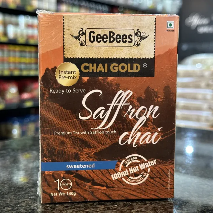 Unsweetened Masala Chai, Sweetened, Instant Pre-Mix, 10 Sachets, Ready ...