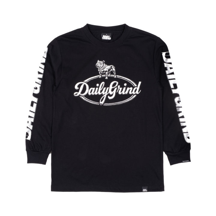 DAILY GRIND BULLY LONGSLEEVES BLACK | Lazada PH