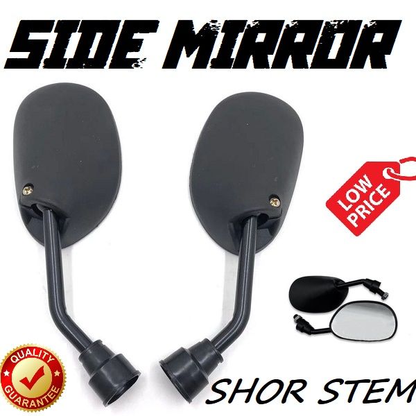 SYM BUNOX 110 SIDE MIRROR Motorcycle STOCK type SHORT STEM BIG COD ...