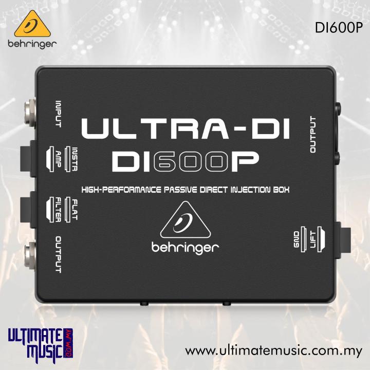 BEHRINGER ULTRA-DI DI600P High-Performance Passive DI-Box | Lazada