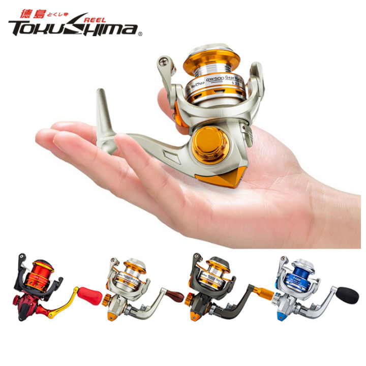Mini Spinning Fishing Reel 500 Series 6KG Max Drag Spinning Reel with ...