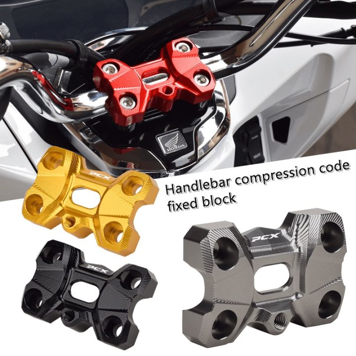 Motorcycle Handle bar Compression Code Clamp Handlebar riser Fixing ...