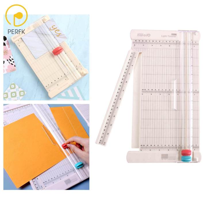 Perfk Paper Trimmer Scoring Board Guide Craft Paper Folding ...