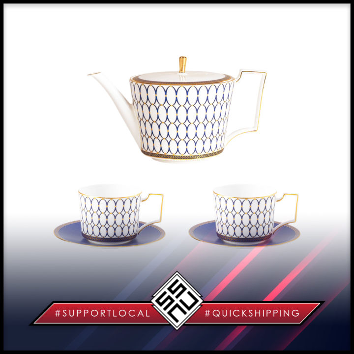 SSNUP223 - Wedgwood - The Renaissance Gold Collection, Teapot and Twin ...