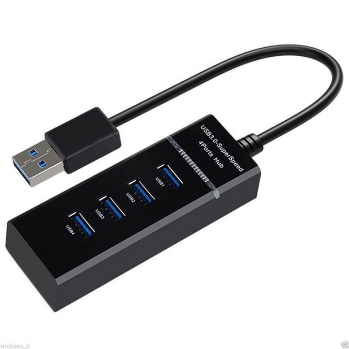 4 Ports High Speed USB 3.0 Hub / Super Speed USB 3 Hub Splitte ...