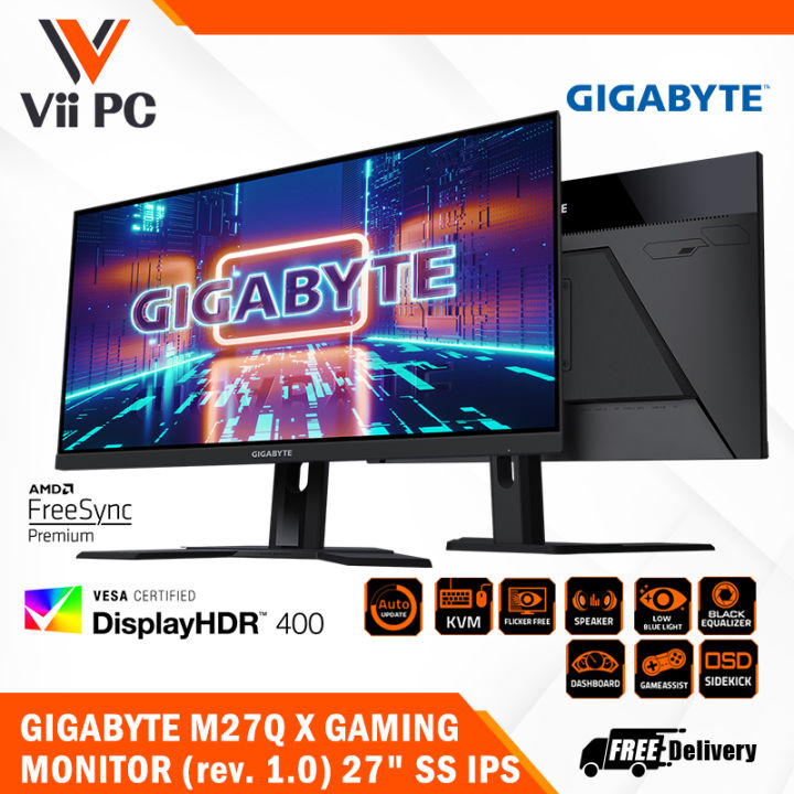 Gigabyte M27Q X M27Q X EK 27 Inch SS IPS QHD 2560x1440 240Hz 10BIT Gigabyte M27Q X M27Q X EK 27 Inch SS IPS QHD 2560x1440 240Hz 10BIT
