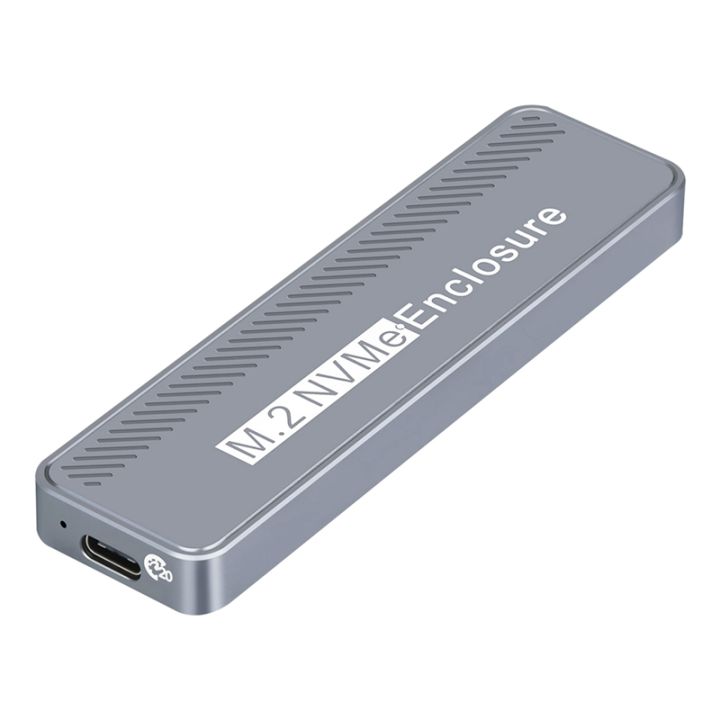 M2 SSD Enclosure Type-C SSD Enclosure USB3.2 20Gbps for 2230/2242/2260 ...