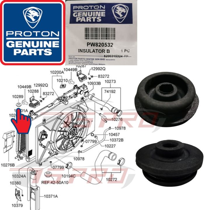 [1 unit] [1biji] Proton New Saga VVT Preve Suprima S Exora Genuine ...