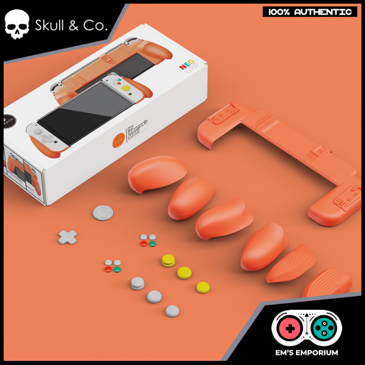 Skull & Co. NGC Limited Edition Purple / Orange NeoGrip for Nintendo ...