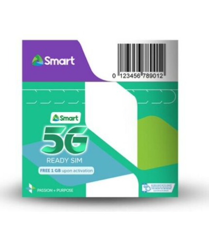 Smart Sim Card 5G Tricut Prepaid Surf High Speed FREE 1GB upon ...