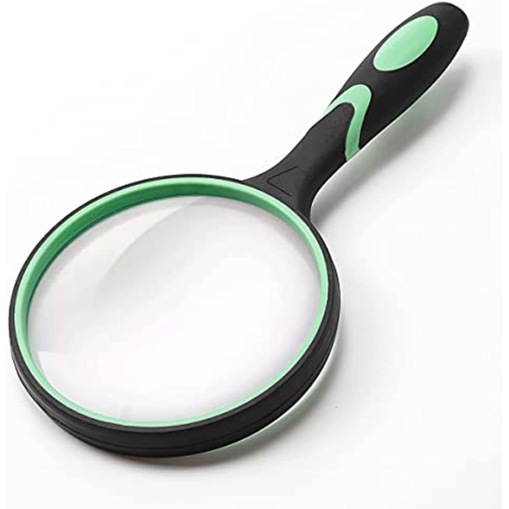 Large Magnifying Glass 10X Handheld Reading Magnifier for Seniors ...