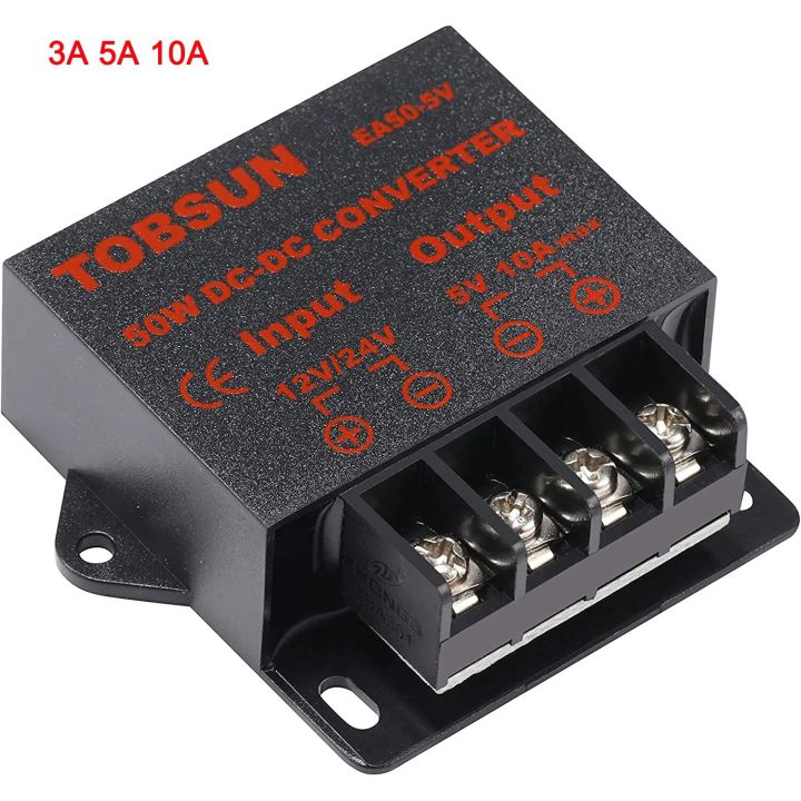 Dc 12v 24v To 5v 3a 5a 10a Converter Dc Voltage Reducer Regulator Step ...