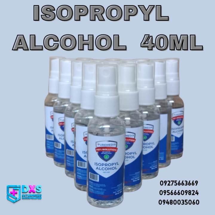 ISOPROPYL ALCOHOL 40ML PUSH SPRAY | Lazada PH