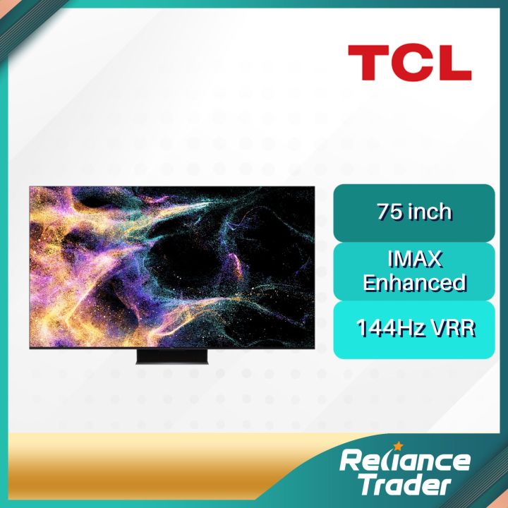 TCL 75 Inch Mini LED All- Round TV Smart TV 75C845 | Lazada