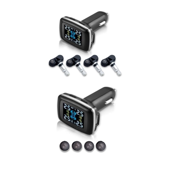 Itjeg73jwqy 2024 New Wireless TPMS Tire Pressure Monitoring System ...