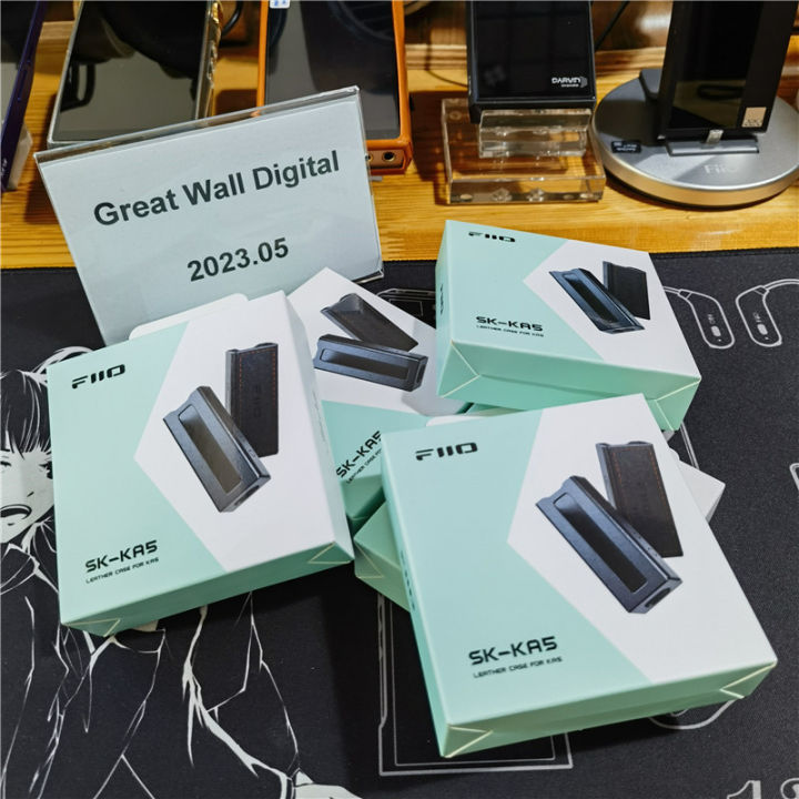 FiiO SK-KA5 Original Leather Case, KA5 Decoding Ear Amplifier Special Case, Exclusive Protective ...