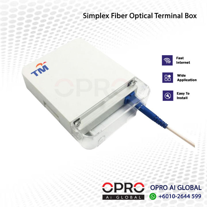 [Simplex] FTTH Fiber Optic Terminal Box / Junction Box / Fiber Optic ...