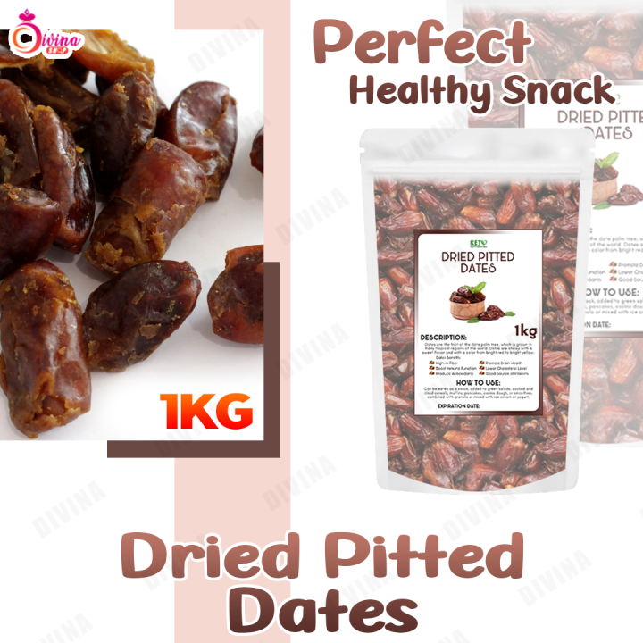 Dried Pitted Dates 1kg | Lazada PH