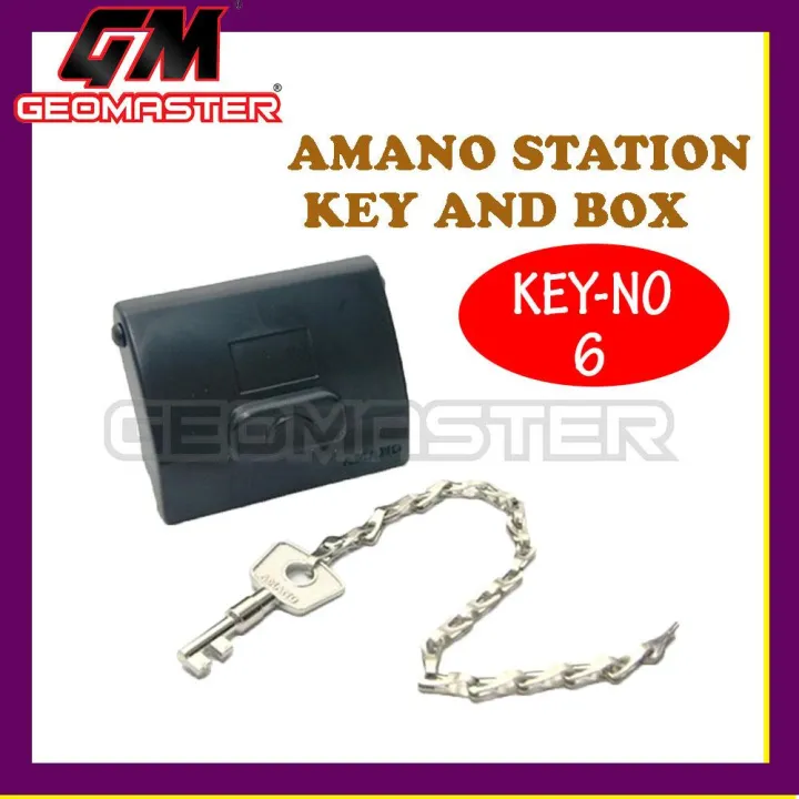 Security Key Set - Watchman Clock Security Amano Key No 6 | Lazada