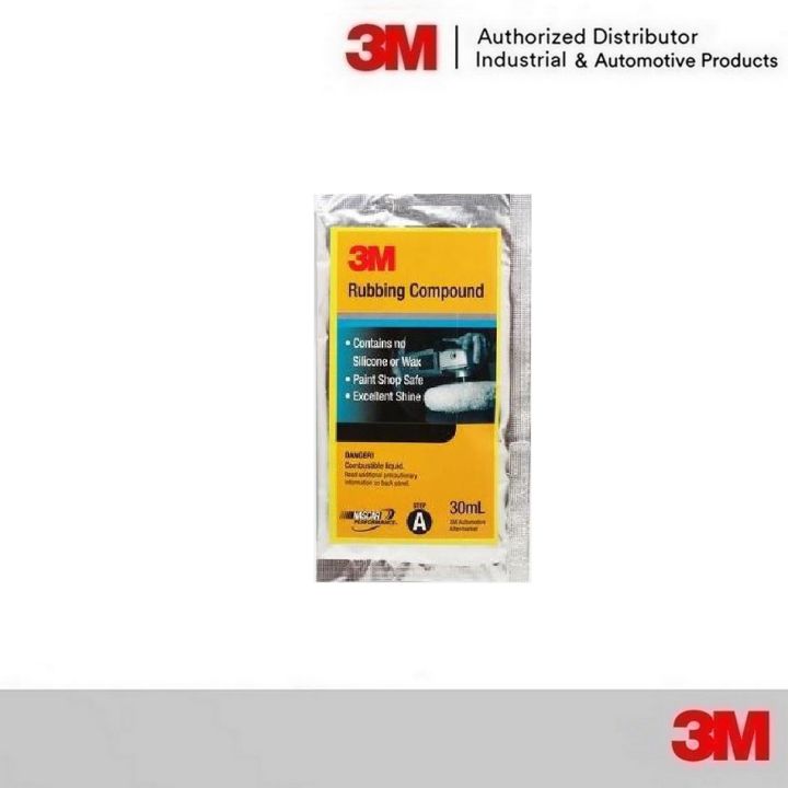 3M ครีมขัดลบรอยขีดข่วน Rubbing Compound 30ml | Lazada.co.th