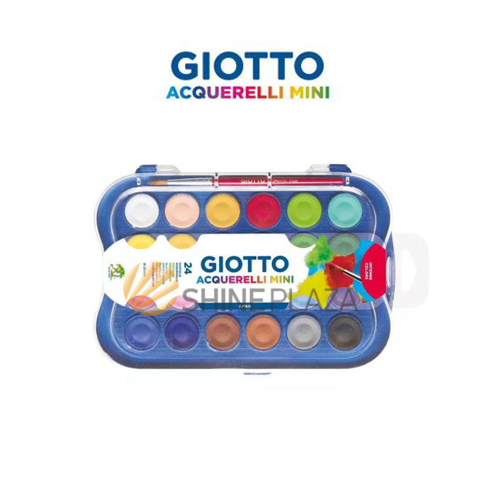 Giotto Acquerelli Mini Watercolor 24 Warna - Cat Air Giotto Mini 24 ...