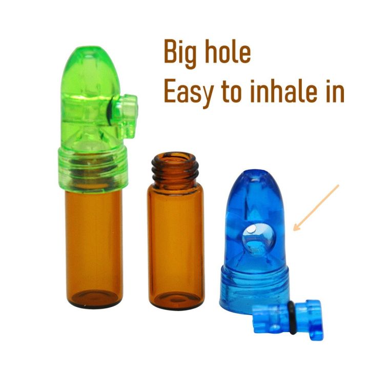 Portable Glass Vial Pill Box Mini Pill Container | Lazada PH