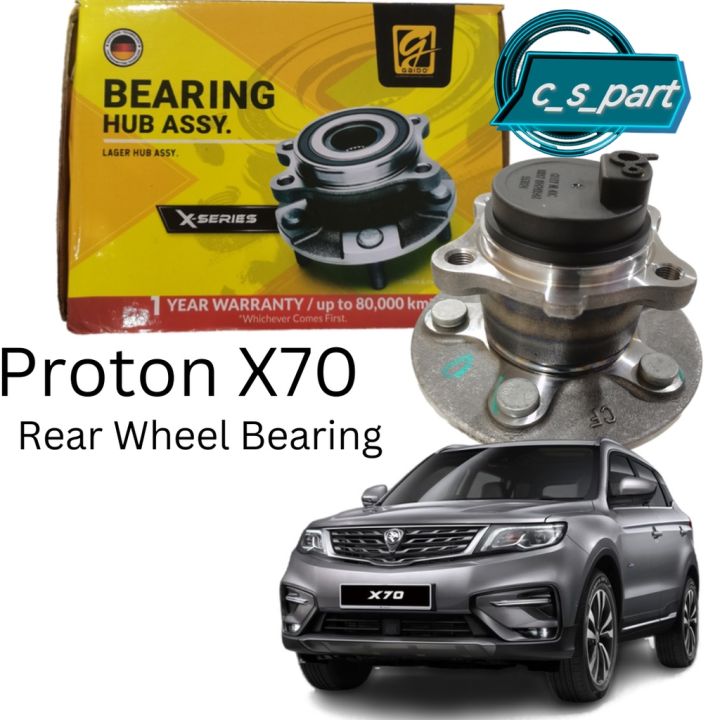 Gaido X-Series Proton X70 Rear/Belakang Wheel Bearing | Lazada