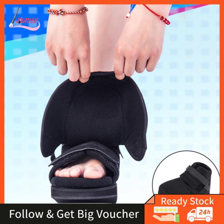 JISADER Post-Op Closed Toe Walking Shoe Fracture Fixed Shoes for Broken ...