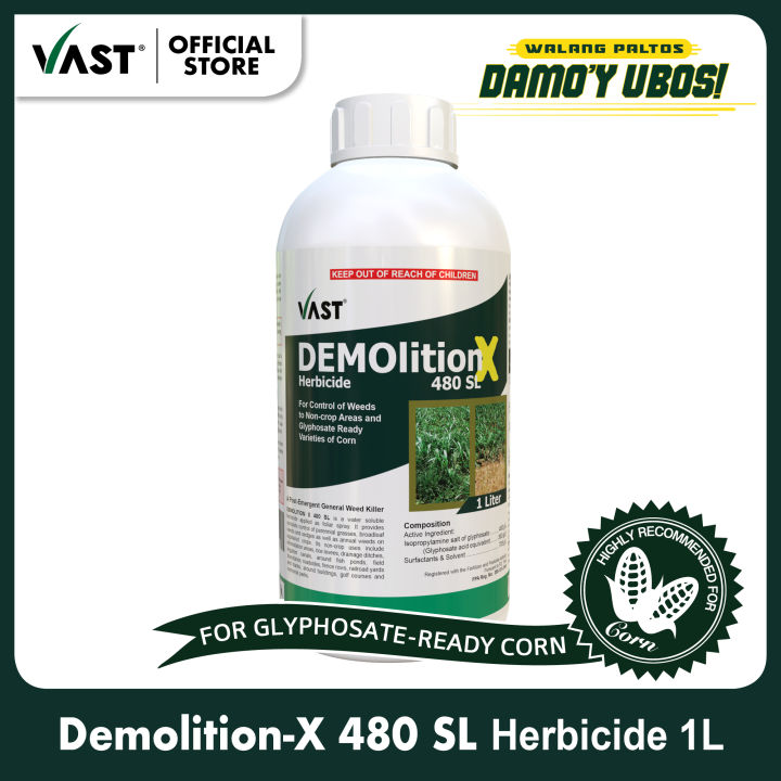 Demolition X 480 SL Herbicide / Grass Killer / Glyphosate-Ready Corn 1 ...