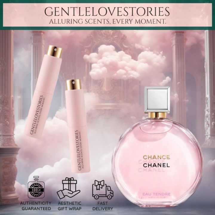 CHANEL CHANCE EAU TENDRE Eau de Toilette | Perfume Sample Size 10ml ...