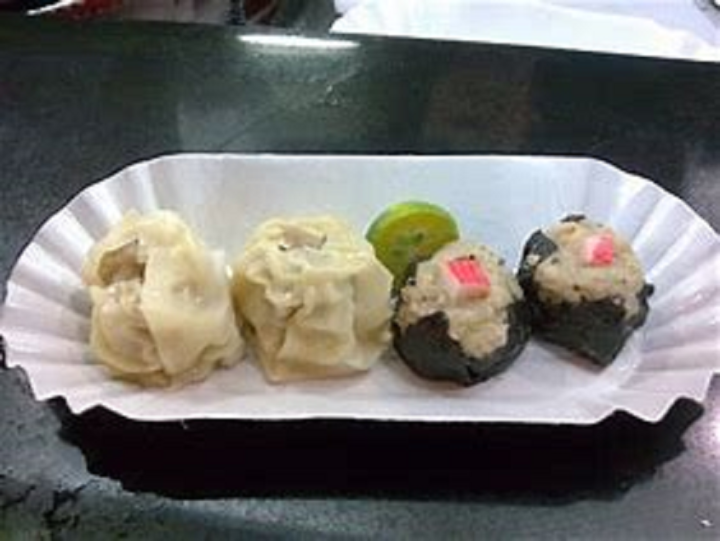 Disposable Kikiam or Fishball Paper Plate 50 Pcs (Plain White or Silver ...