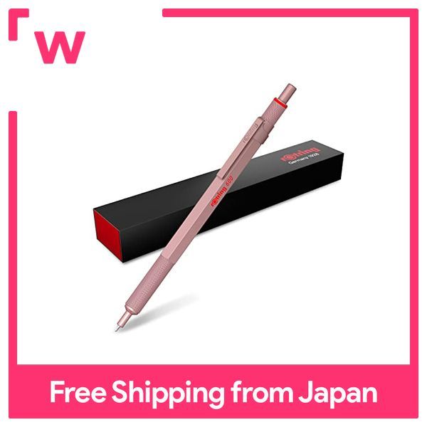 Rotring 600 oil-based ballpoint pen, medium size, medium nock, luxury ...