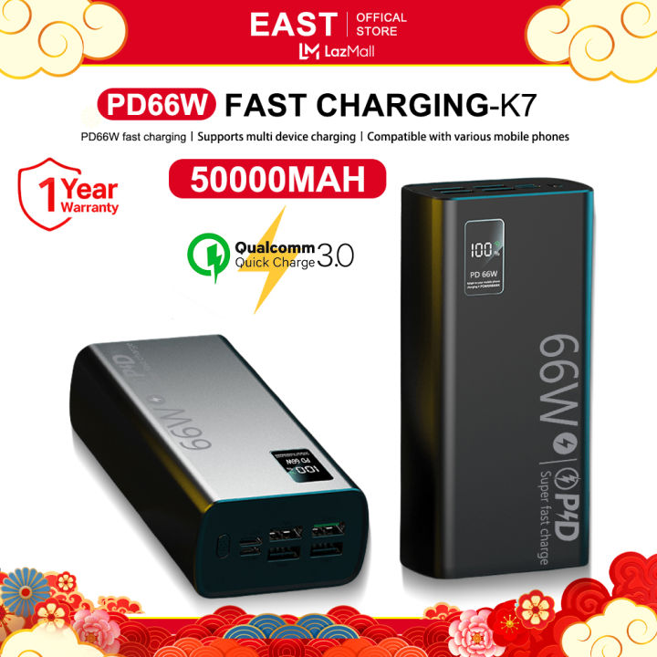 EAST Powerbank Orginal brand 10000mah 800000mah power bank 50000mah ...