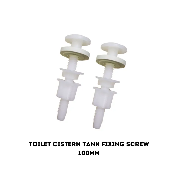 Screw For Toilet Flush Cistern Tank (100mm) | Lazada