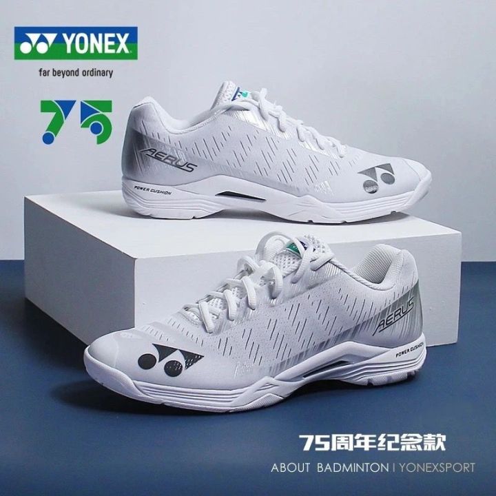 2023 Yonex รองเท้ากีฬาสำหรับผู้หญิง65Z ผู้ชาย75th รองเท้าแบดมินตัน,50EX ...