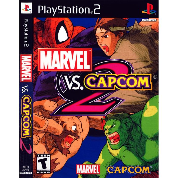 แผ่นเกมส์ Marvel vs Capcom 2 แผ่นCD PS2 Playstation2 คุณภาพสูง ราคาถูก ...