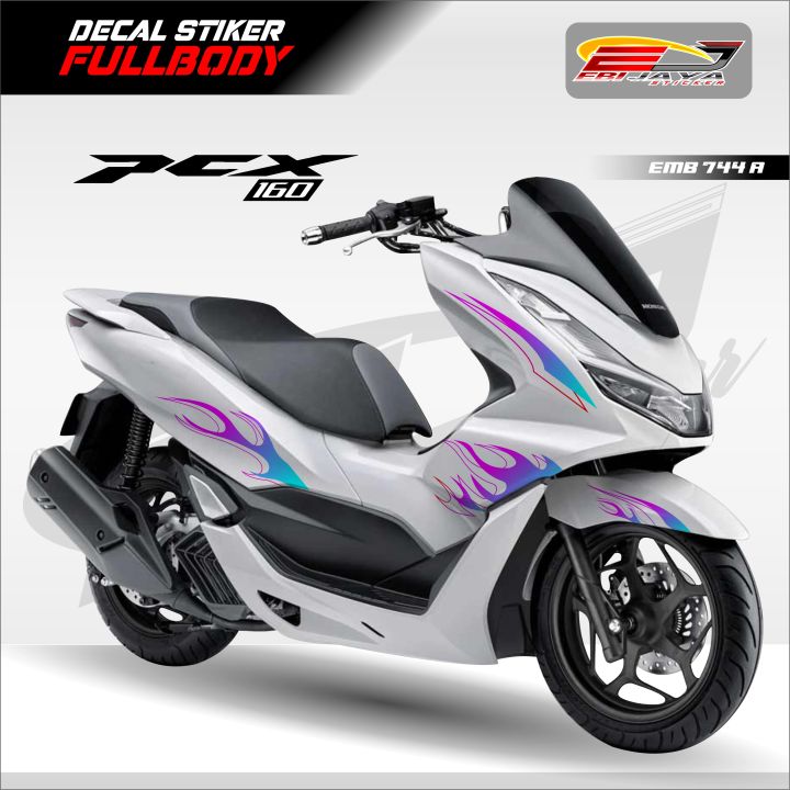 STIKER DECAL VARIASI MOTOR PCX SIAP PAKAI FULL BODY-STIKER TERBARU ...