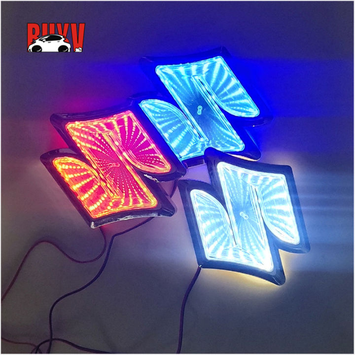 BuyV SUZUKI LOGO LED Glowing Logo Light Front Rear Badge Emblems For ...
