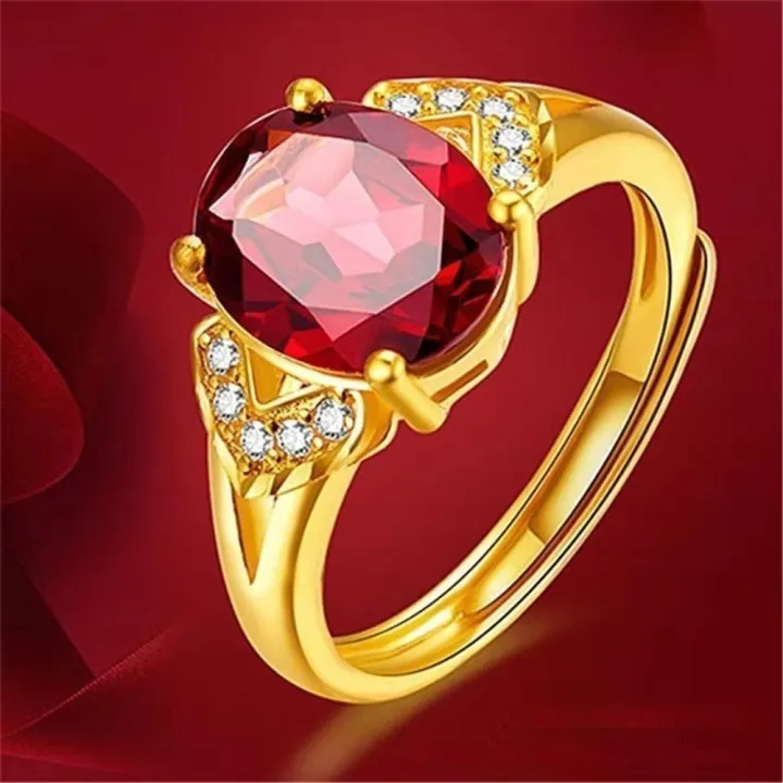 Luxury Rings Classic Adjustable Rings Women Jewelry Accessories Wedding ...