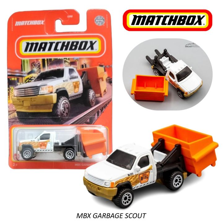 MATCHBOX : MBX GARBAGE SCOUT รุ่น โมเดลรถเหล็ก ของเล่น ของสะสม ...