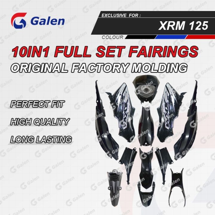 FULL FAIRING SET FOR HONDA XRM 125 10IN1 7IN1 MOTORCYCLE ACCESSORIES ...
