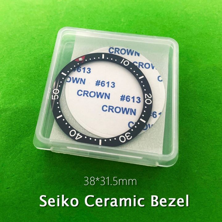 กรอบเซรามิกแบบแบนแบบคลาสสิกขนาด38*31.5มม. เคสใส่ Seiko ไดรเวอร์สามารถ ...
